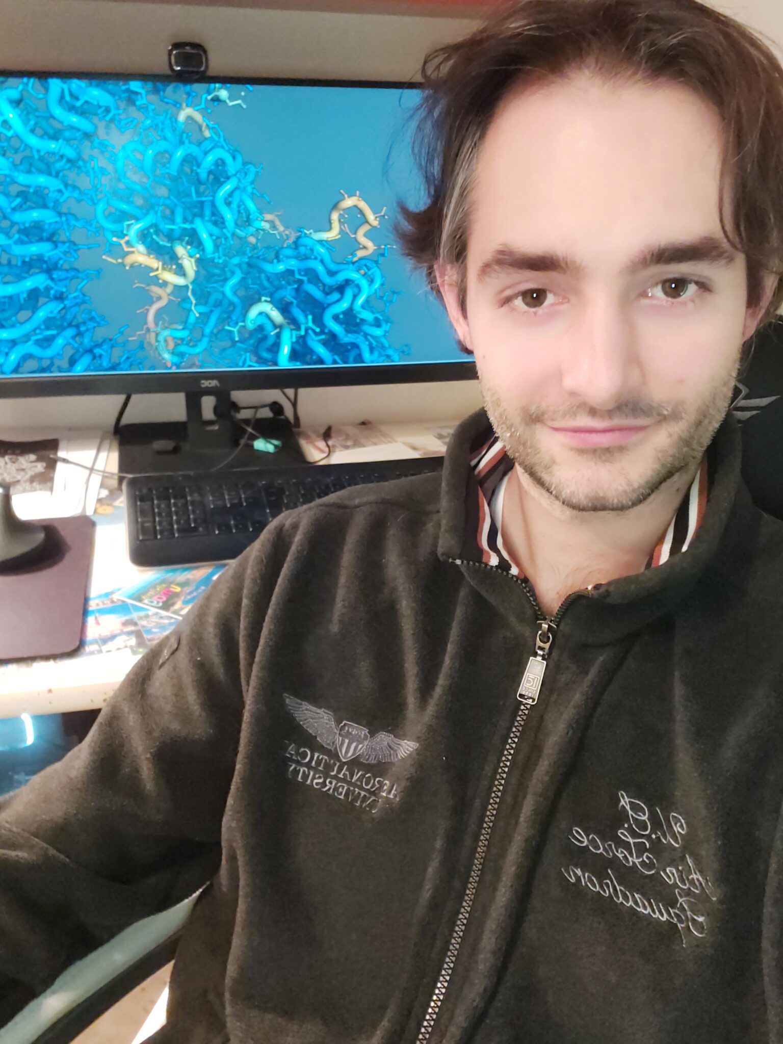 Gianluca Tomasello e la passione per l'illustrazione molecolare