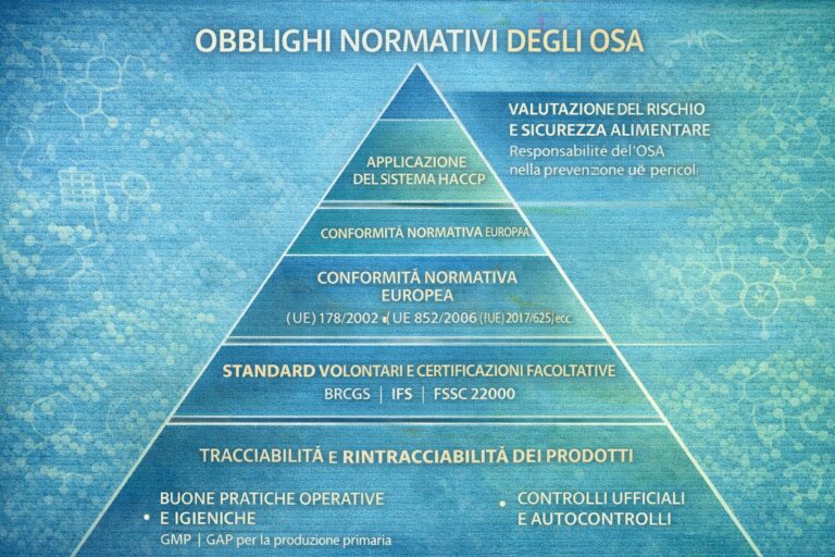 Obblighi normativi degli OSA nella sicurezza alimentare - Microbiologia ...