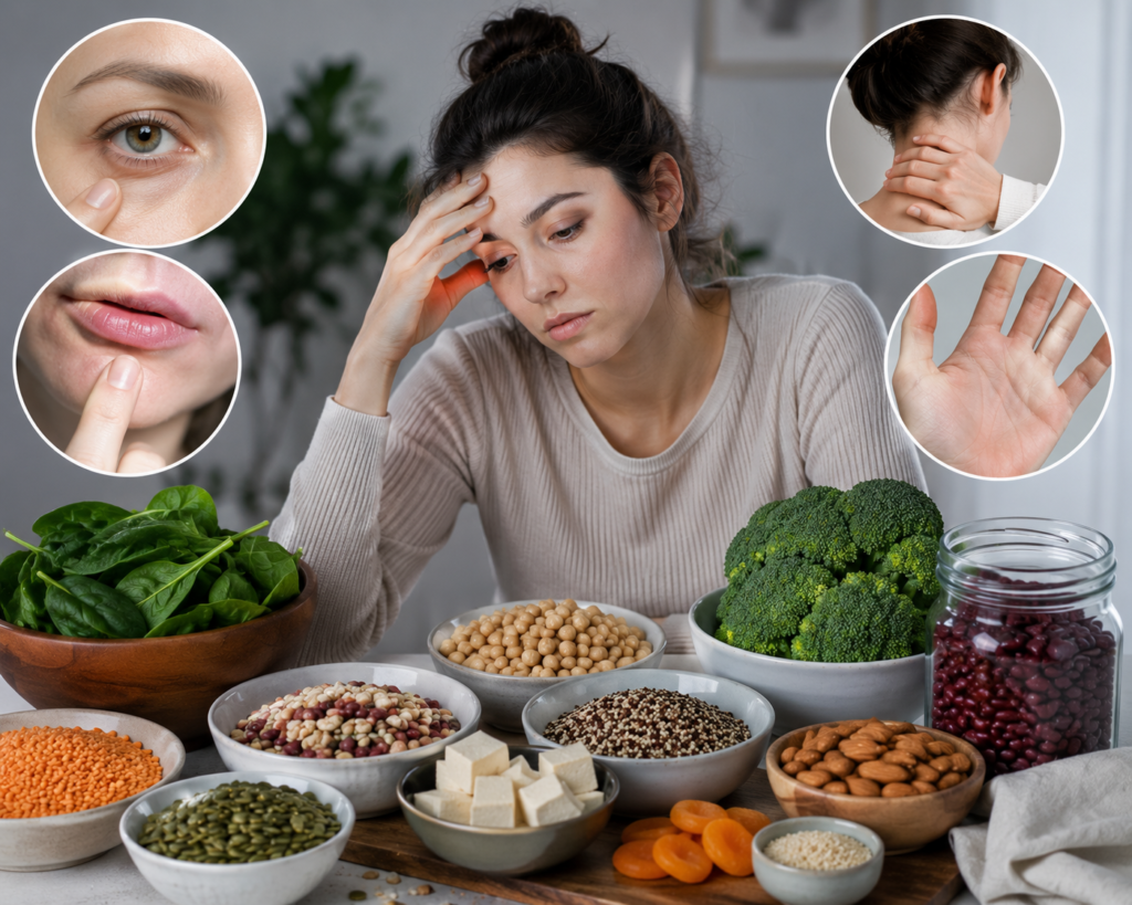Come Riconoscere Segni di Carenza di Ferro in Dieta Vegana ...